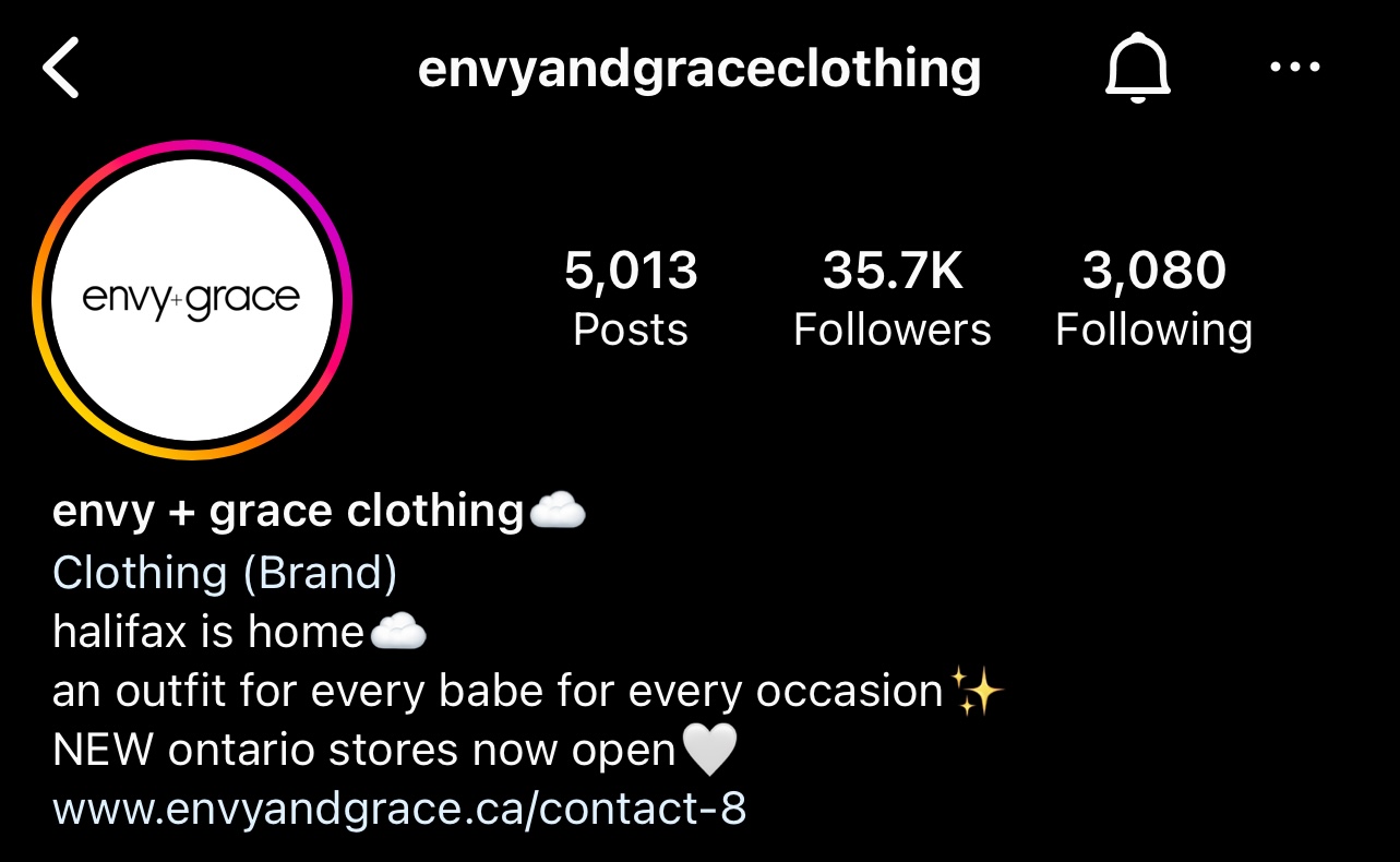 Envy & Grace Clothing Company